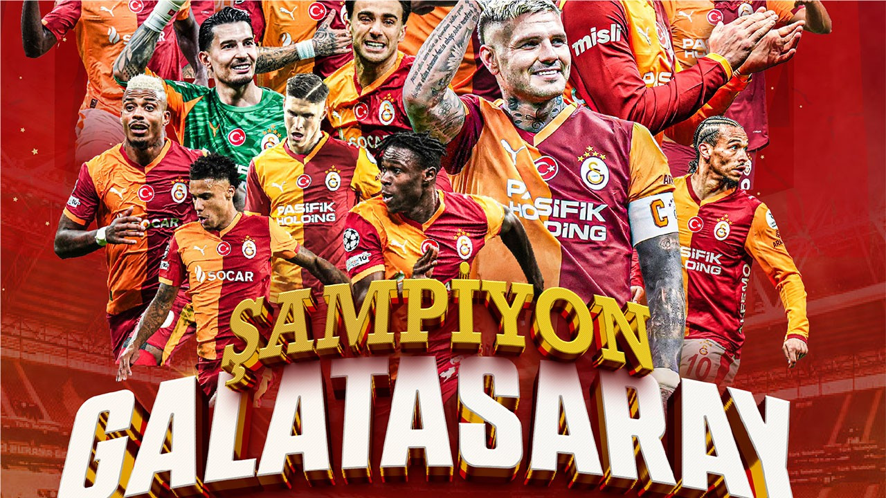 Galatasaray Süper Lig 2025-2026 sezonu şampiyonu! - Ekonomim